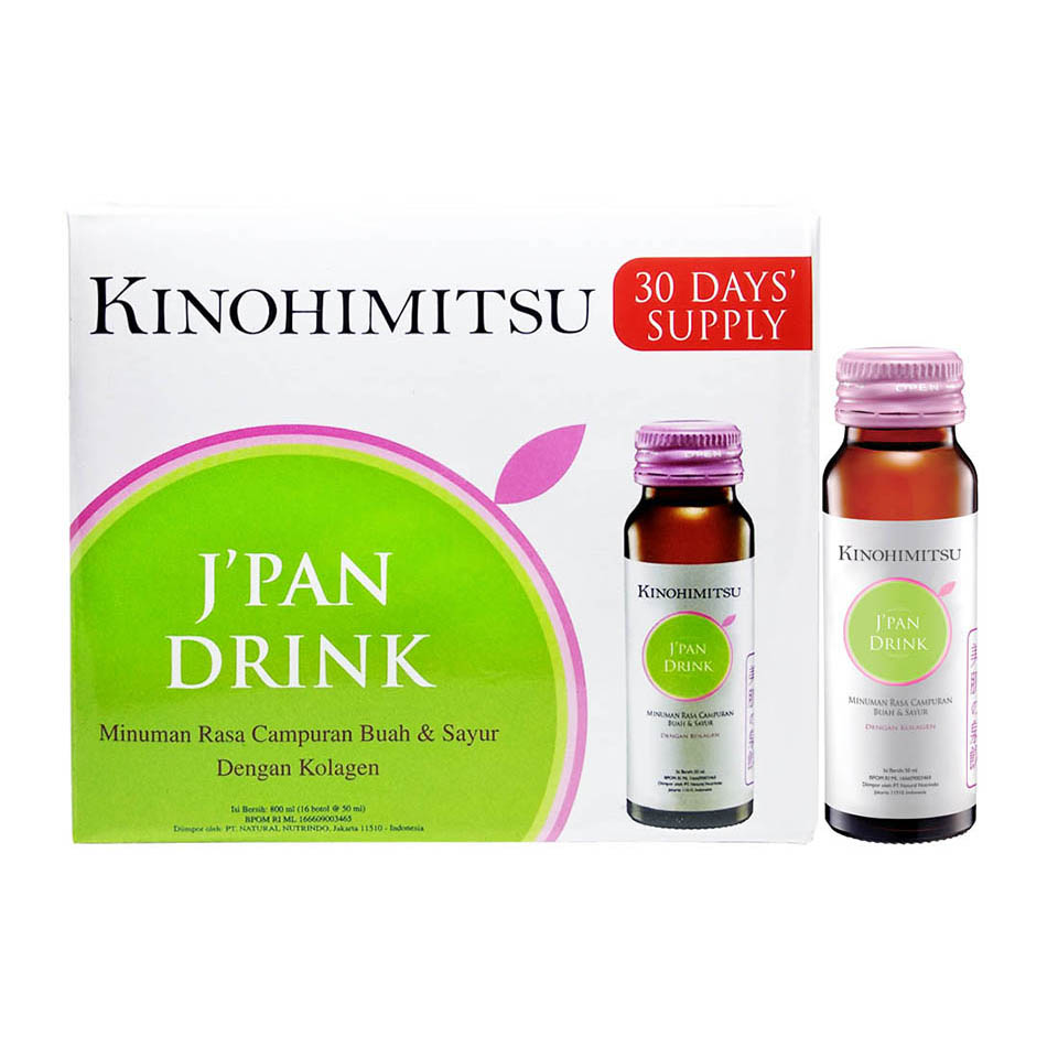 Jual Kinohimitsu J'Pan Beauty Drink Collagen 2500mg - 16 Botol - HBHoz