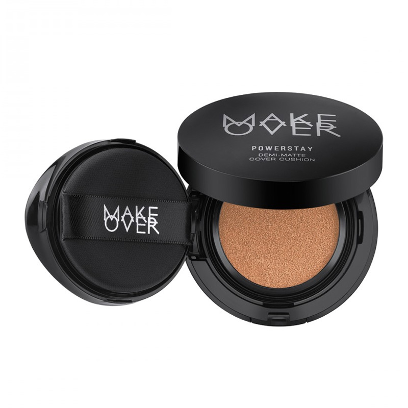 Jual Make Over Powerstay Demi-Matte Cover Cushion W22 Warm Ivory 15gr ...